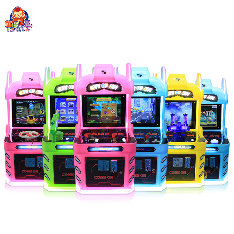 Joy City 2-Player Shooting Racing Fighting Arcade Machine ...