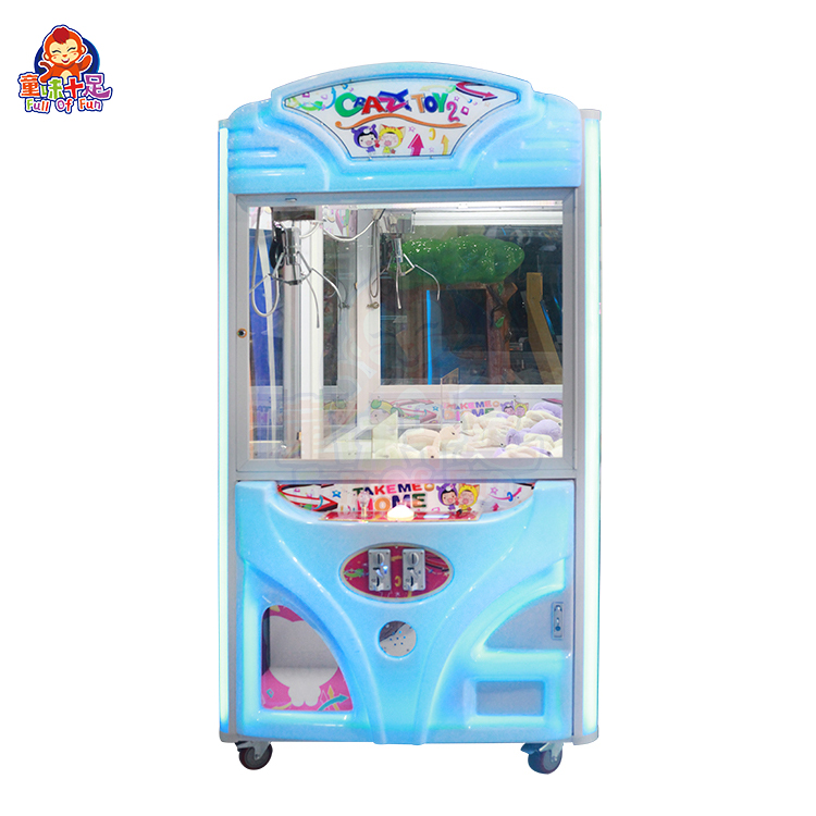 Blue Japanese Claw Machine - CoinGamesMachine