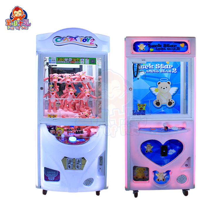 Coin Operated Adult Claw Machine With Pikachu & Mario PCB ...