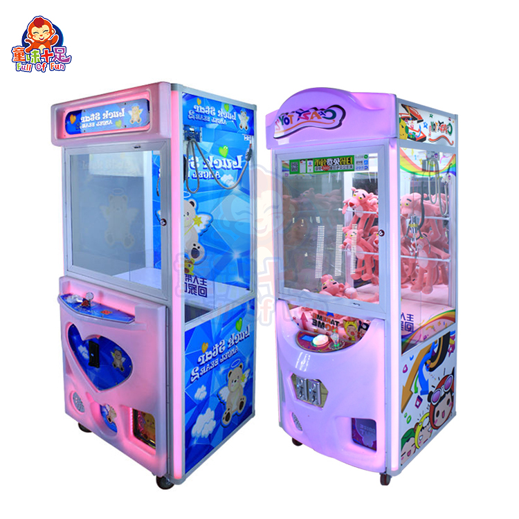 Coin Operated Adult Claw Machine With Pikachu & Mario PCB ...