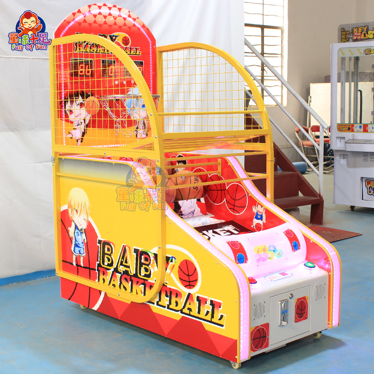 Coin Operated Kids Basketball Arcade Game - CoinGamesMachine