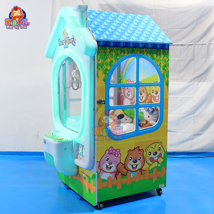 Happy Dog House Mini Claw Machine - CoinGamesMachine